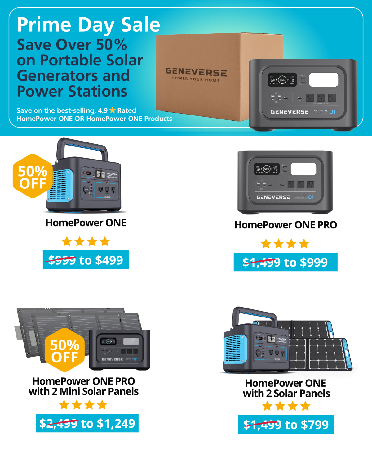 Geneverse | Portable Power Stations & Solar Generators