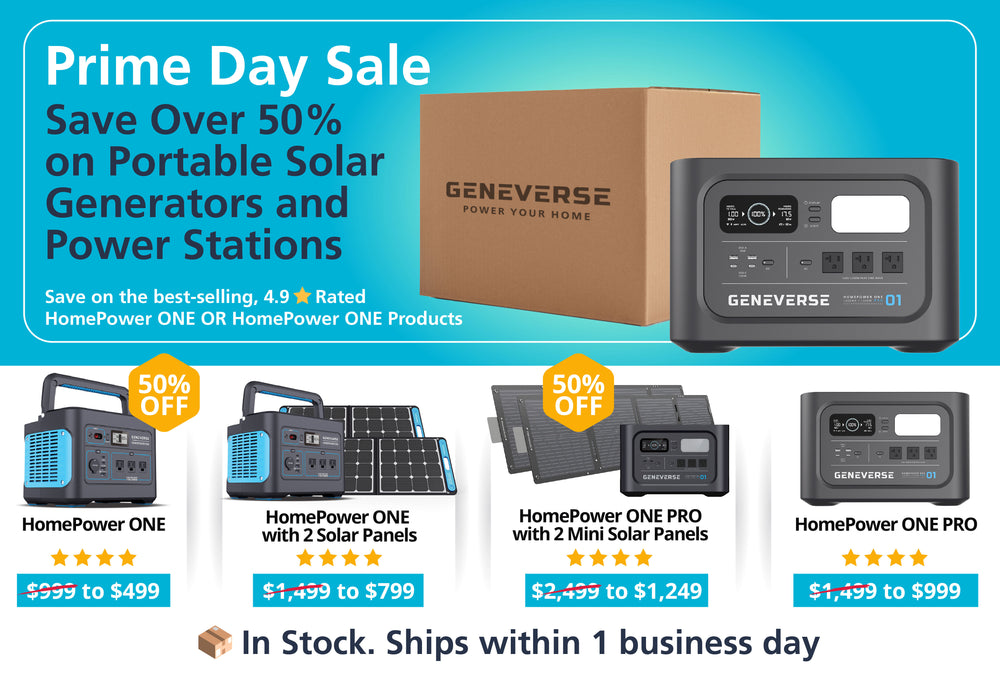 Geneverse | Portable Power Stations & Solar Generators